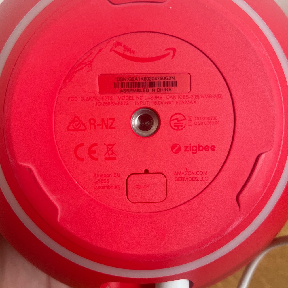 Pre-owned Amaxon amazon 4th gen smart red - Own4Less